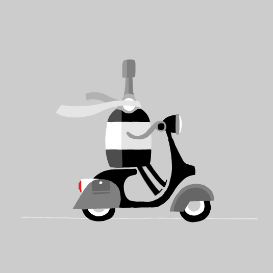 ehi_vespa_animation02.gif (535×535) | Champagne, Vespa, Inspirational ...
